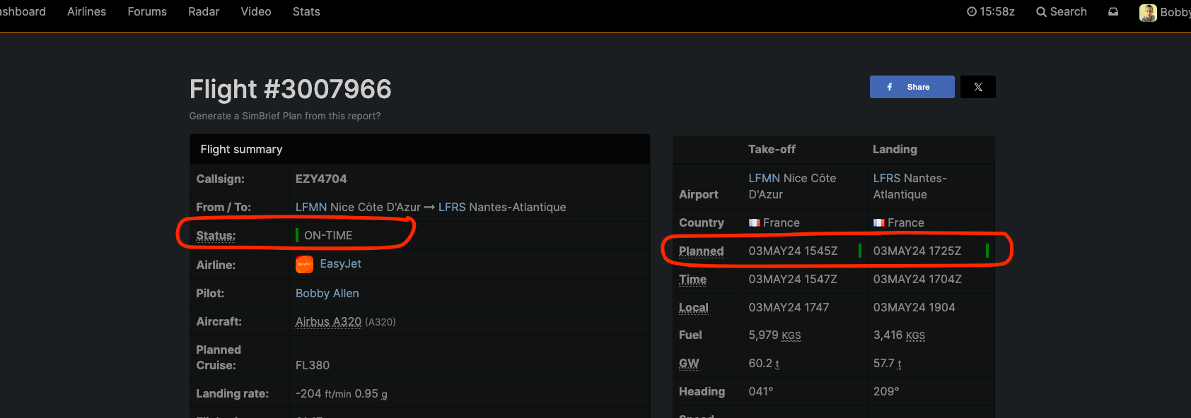 Scheduled Flights in FsHub (and the LRM Client) | Docs